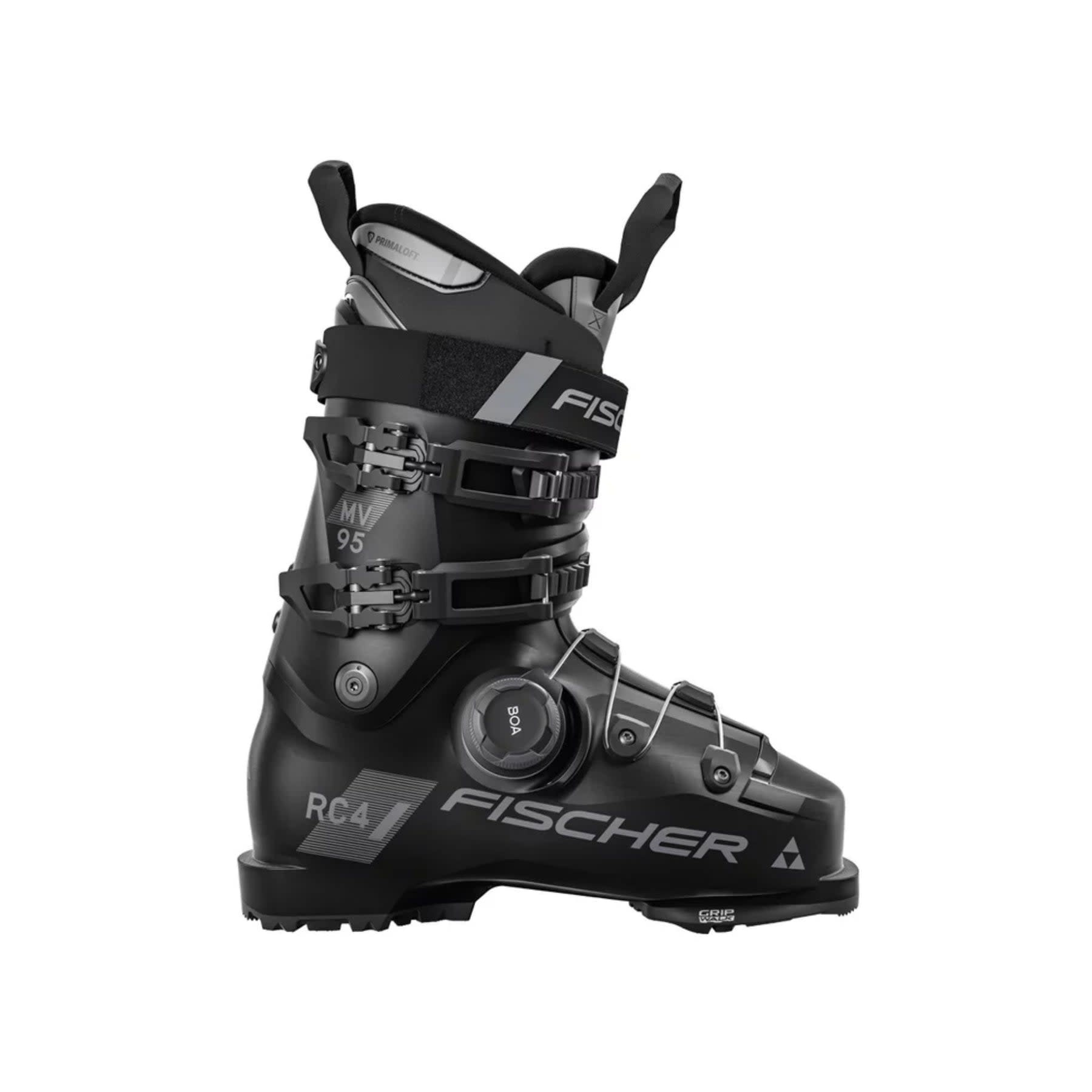 FISCHER 2025 SKI BOOTS RC4 95 MV BOA VAC GW BLACK/BLACK - Foothills Ski Life