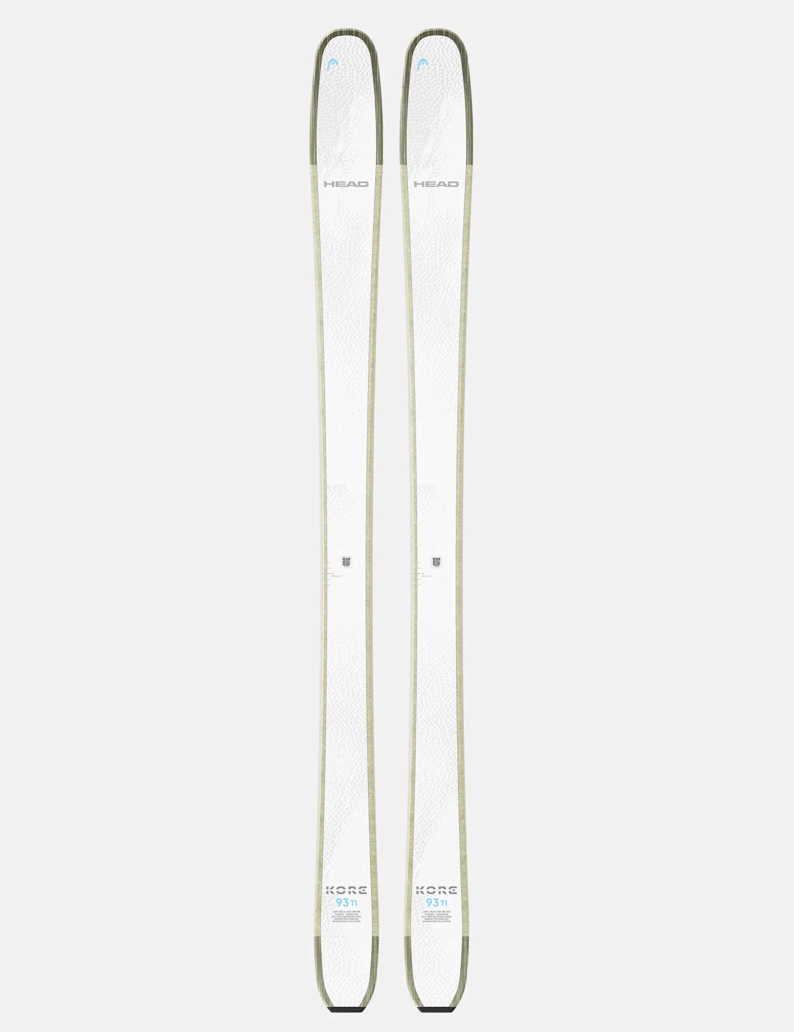 HEAD 2026 SKIS KORE 93 TI W WHITE/BEIGE - Foothills Ski Life