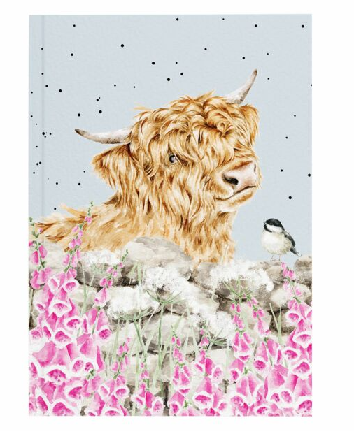 Notebook A6 Highland Cow-Just for Moo - The Rockwell Museum Store