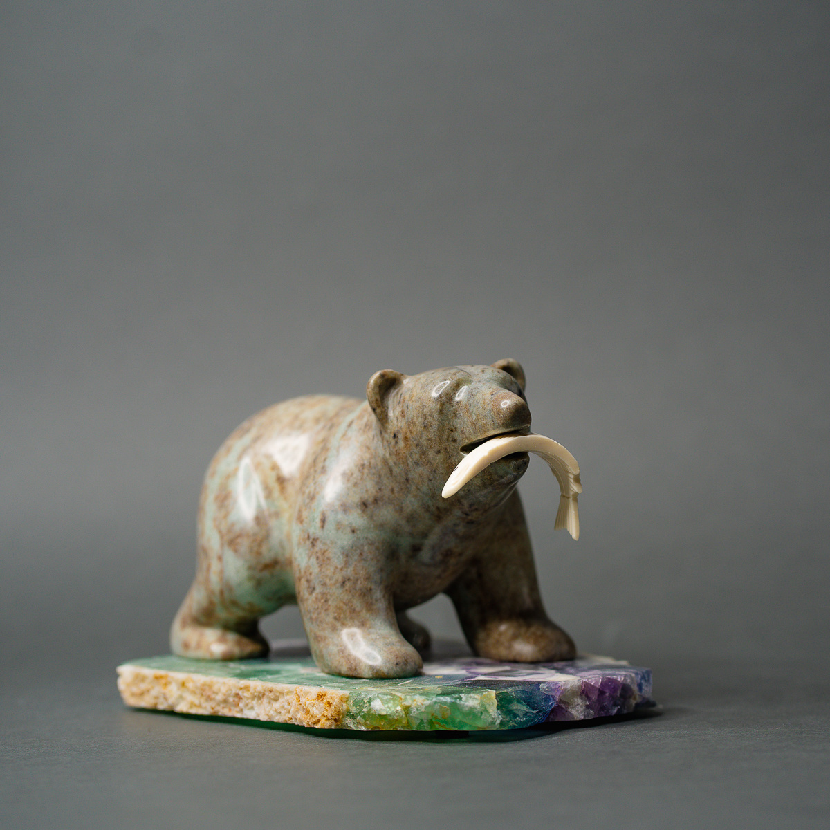 Hungry Bear #121 - Fossil & Stone