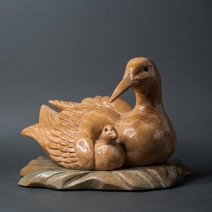 Loon & Loonlet #172 - Fossil & Stone