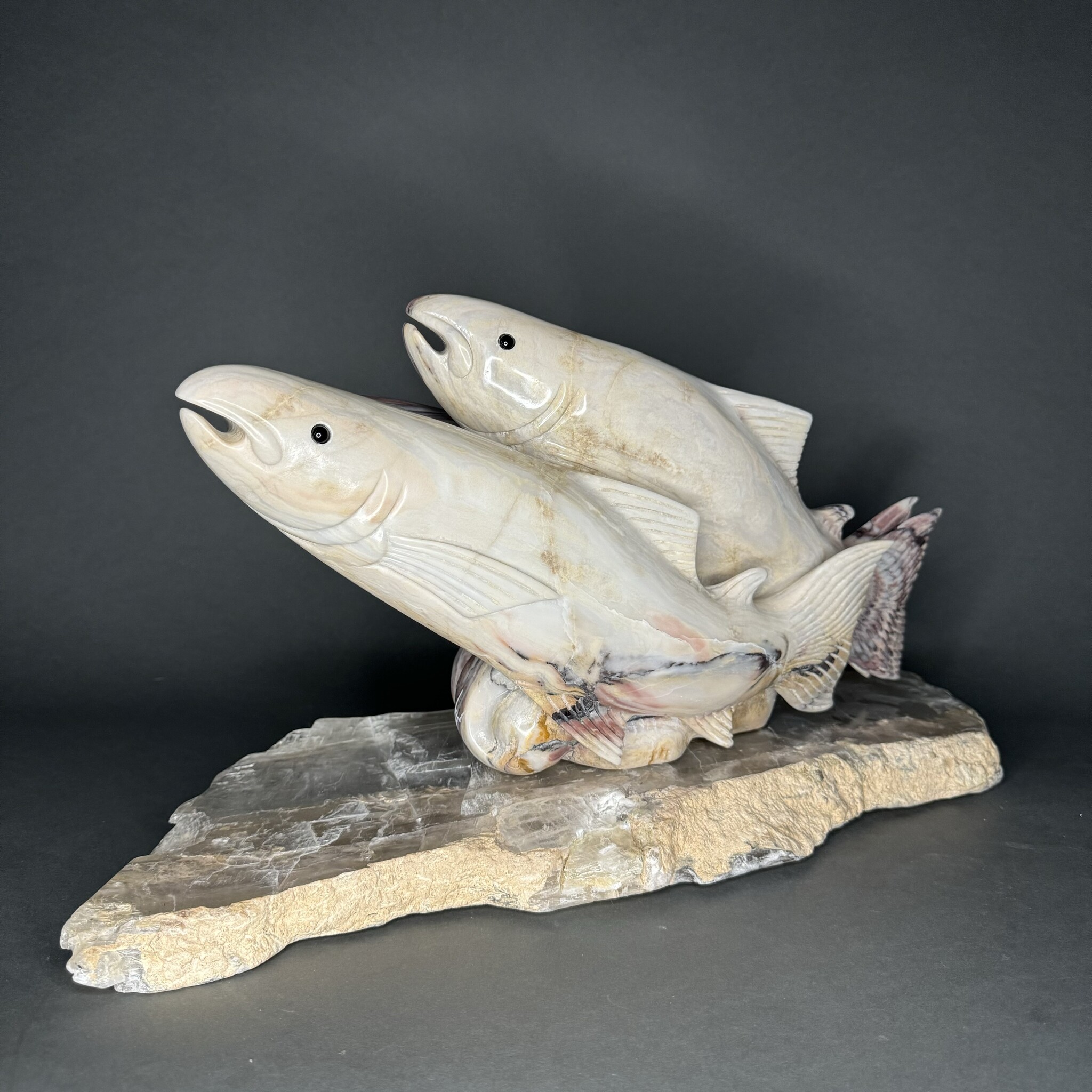 Salmon #176 - Fossil & Stone