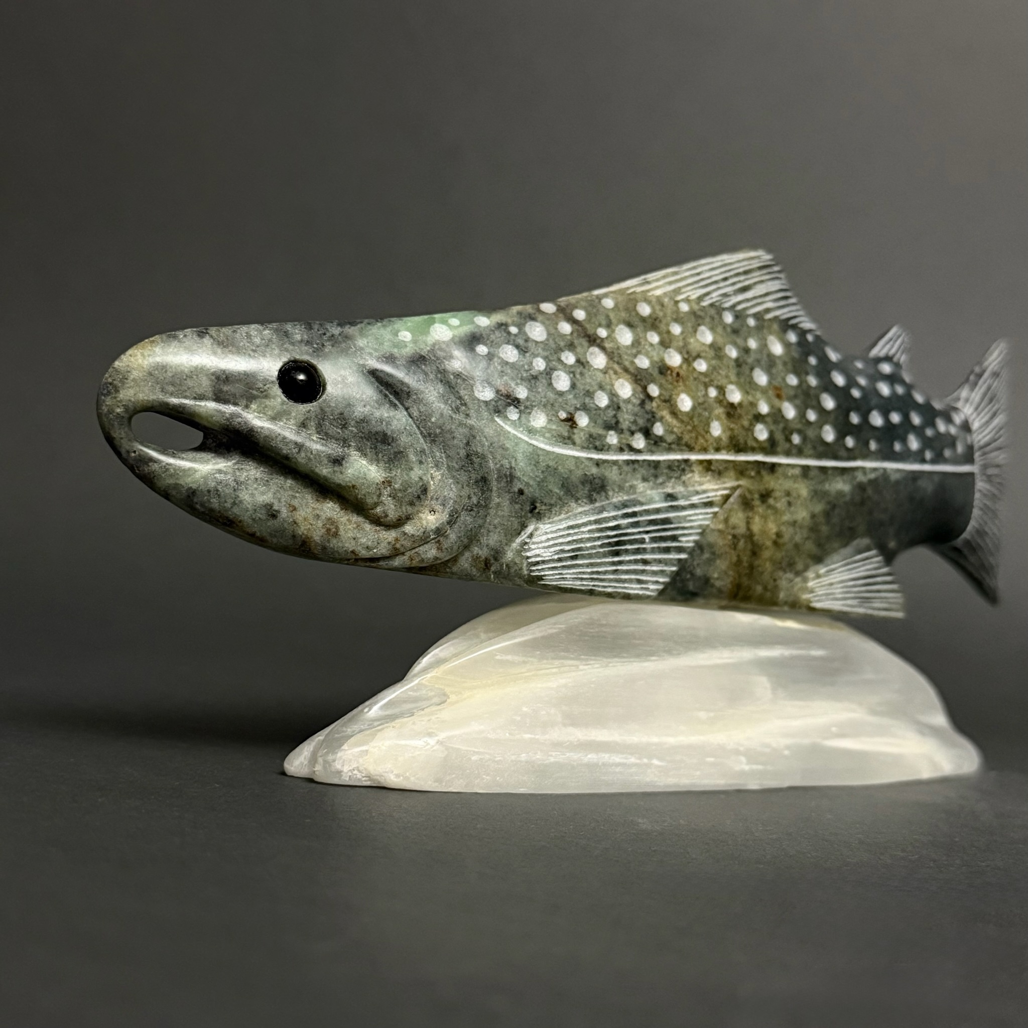 Salmon #220 - Fossil & Stone