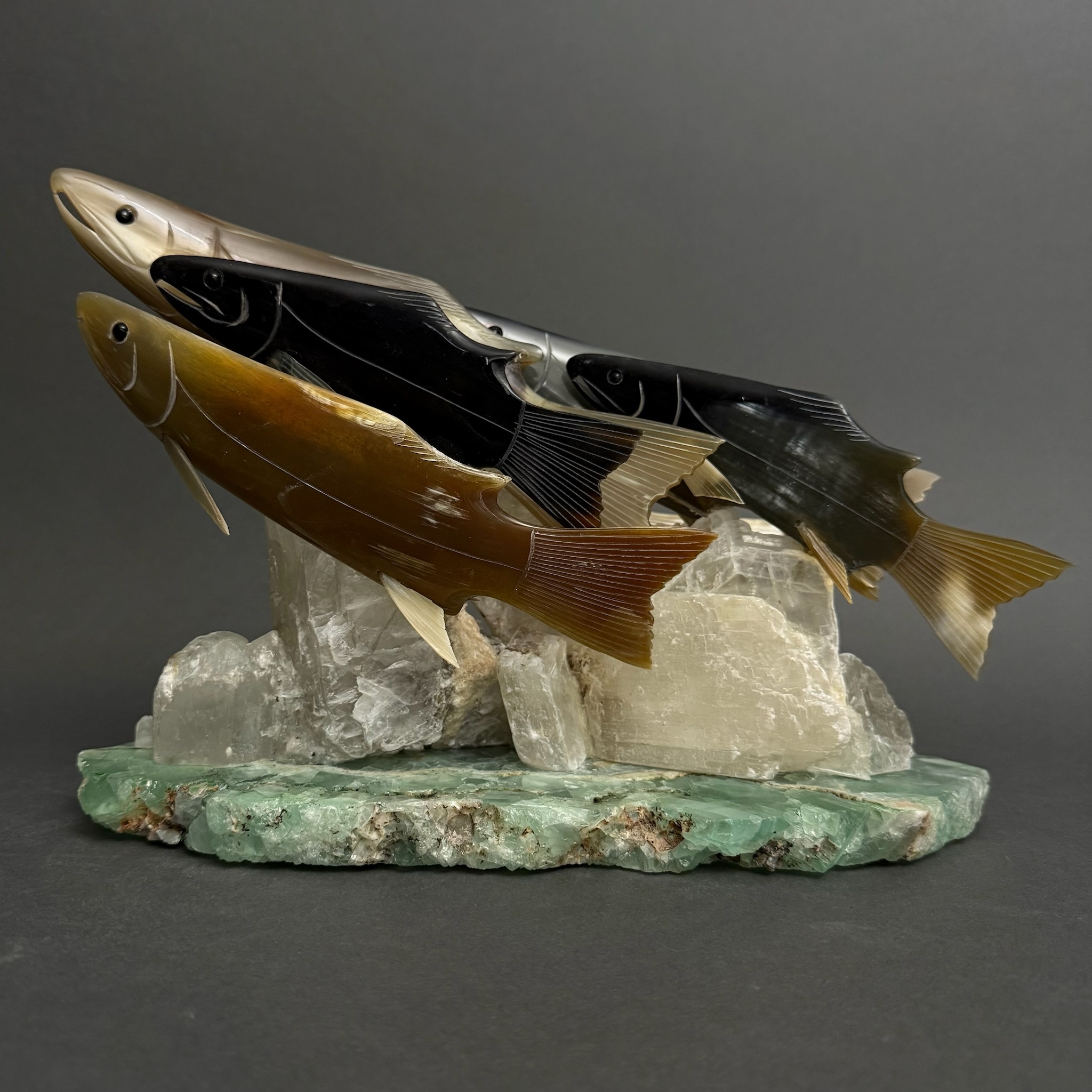 Spanwing Salmon #290 - Fossil & Stone