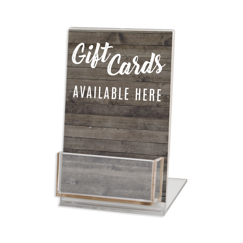 Custom Gift Cards for Retail - Plastic Printers