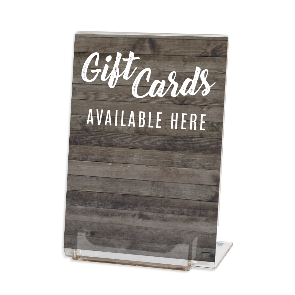 Custom Gift Cards for Retail - Plastic Printers