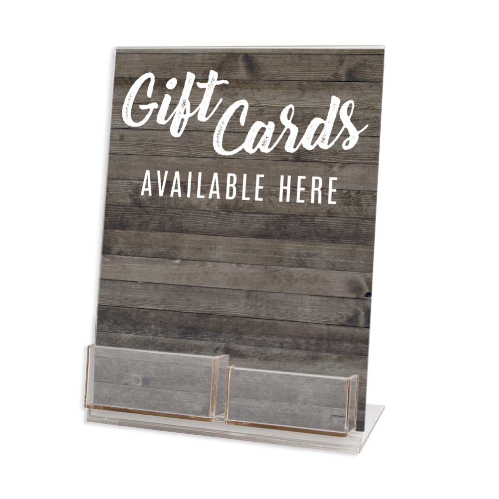 Custom Gift Cards for Retail - Plastic Printers