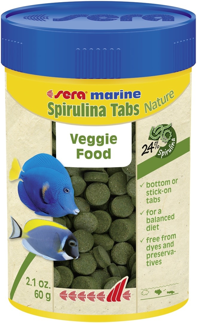 SERA MARIN SPIRULINA NATURE TABS 100 ML - The Hidden Reef, Inc