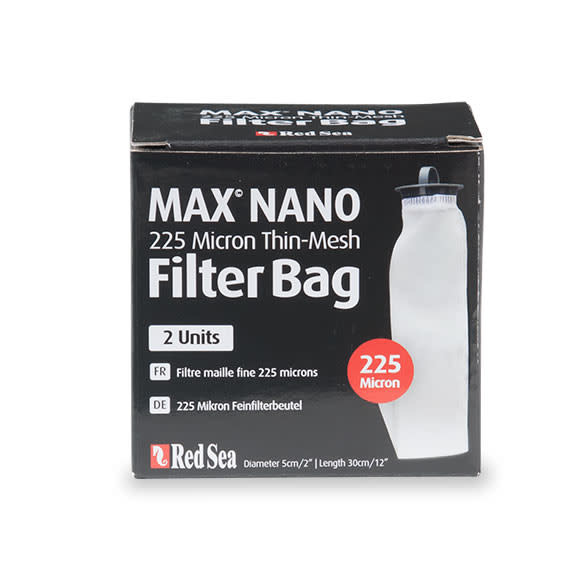 RED SEA FILTER FINE MESH MAX NANO 225 MICRON - The Hidden Reef, Inc