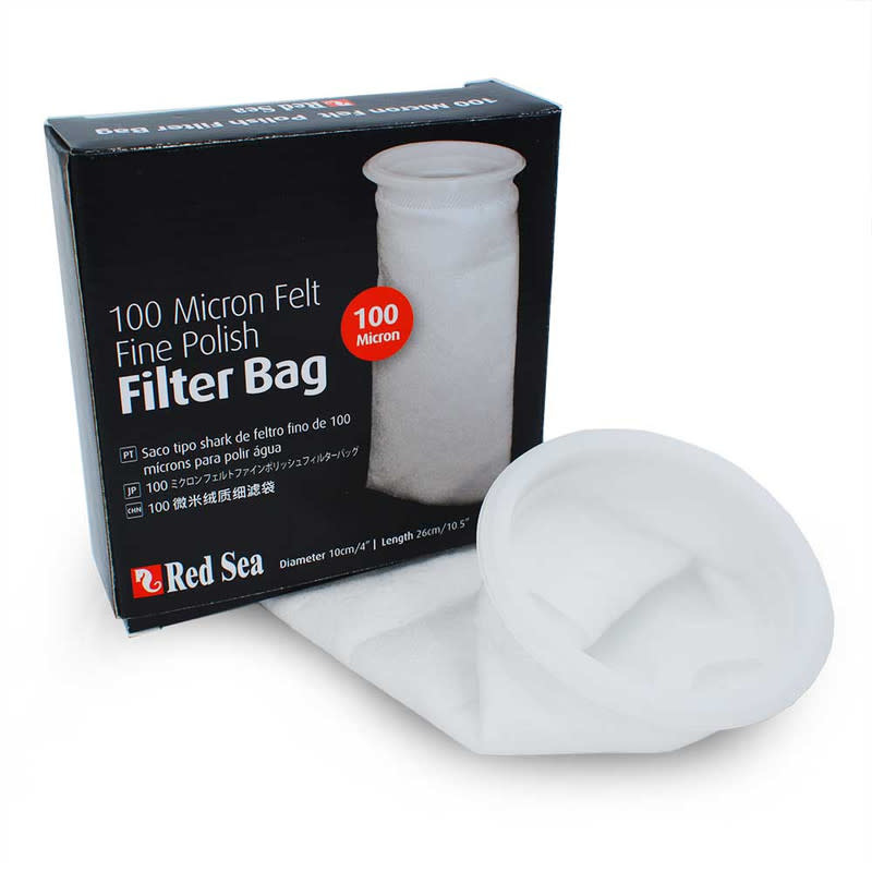 RED SEA FILTER FINE SOCK 100 MIC - The Hidden Reef, Inc