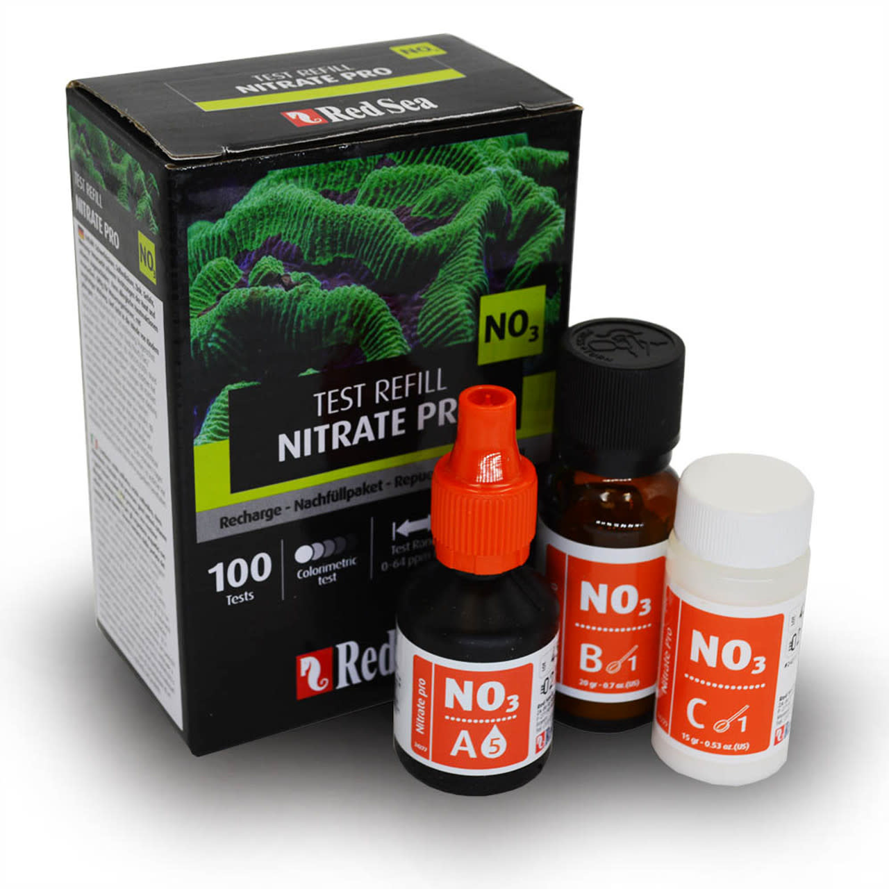 RED SEA NITRATE PRO TEST REFILL - The Hidden Reef, Inc
