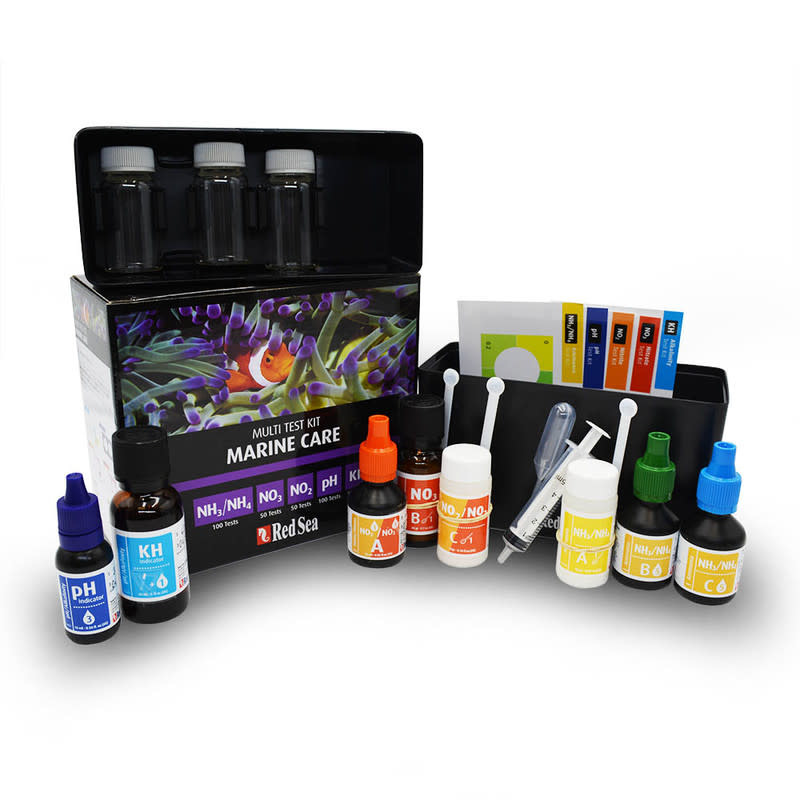 RED SEA MARINE CARE TEST KIT - The Hidden Reef, Inc