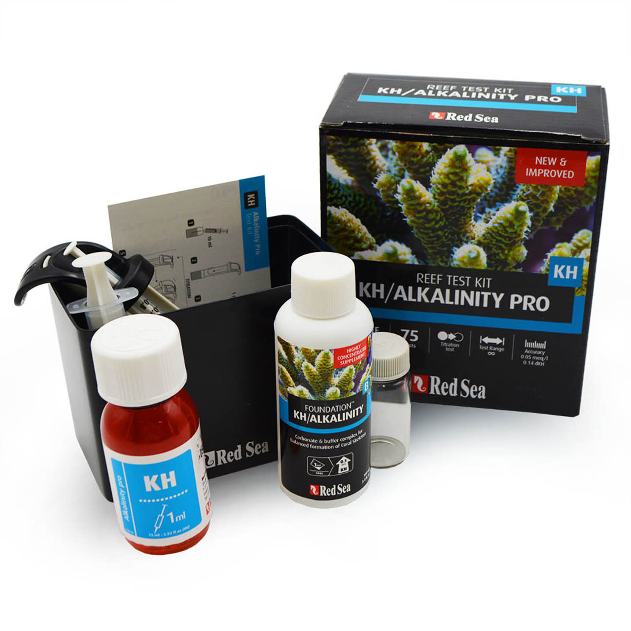 RED SEA KH/ALK PRO TEST KIT - The Hidden Reef, Inc