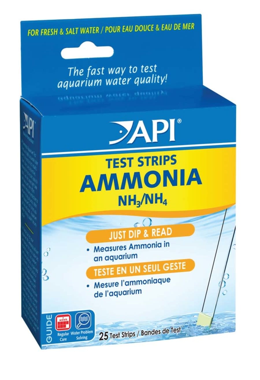 API TEST STRIPS AMMONIA 25 PK - The Hidden Reef, Inc