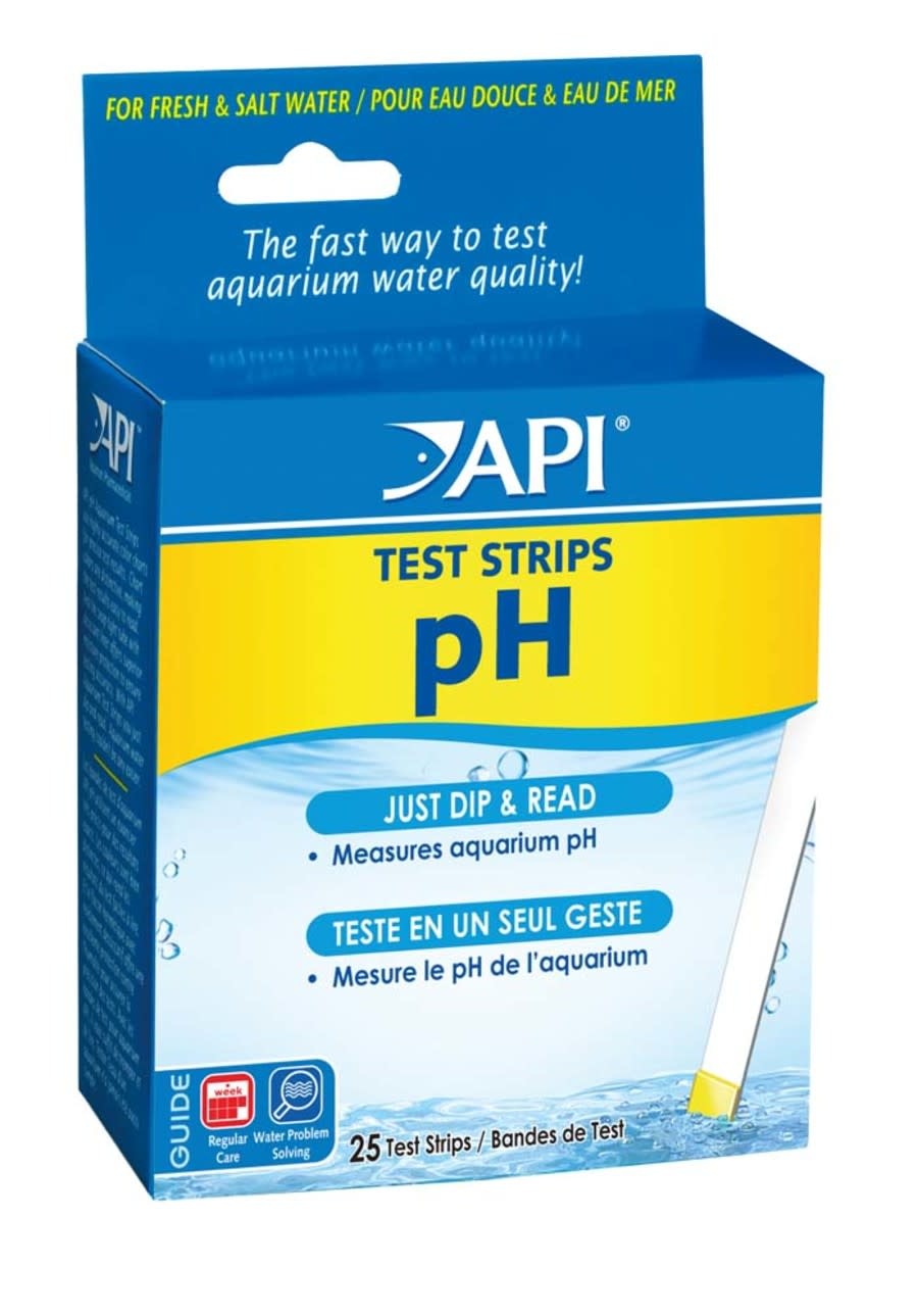 API TEST STRIPS PH 25 PK - The Hidden Reef, Inc