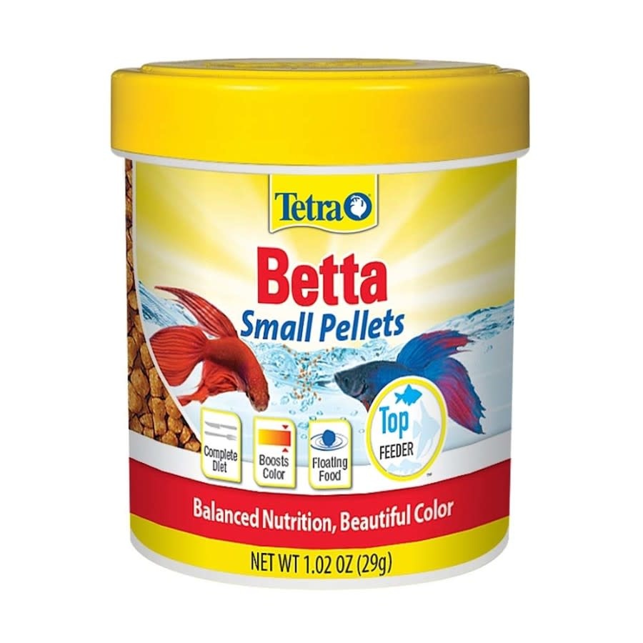 TETRA BETTA MIN SM PELLETS 1.02 OZ - The Hidden Reef, Inc