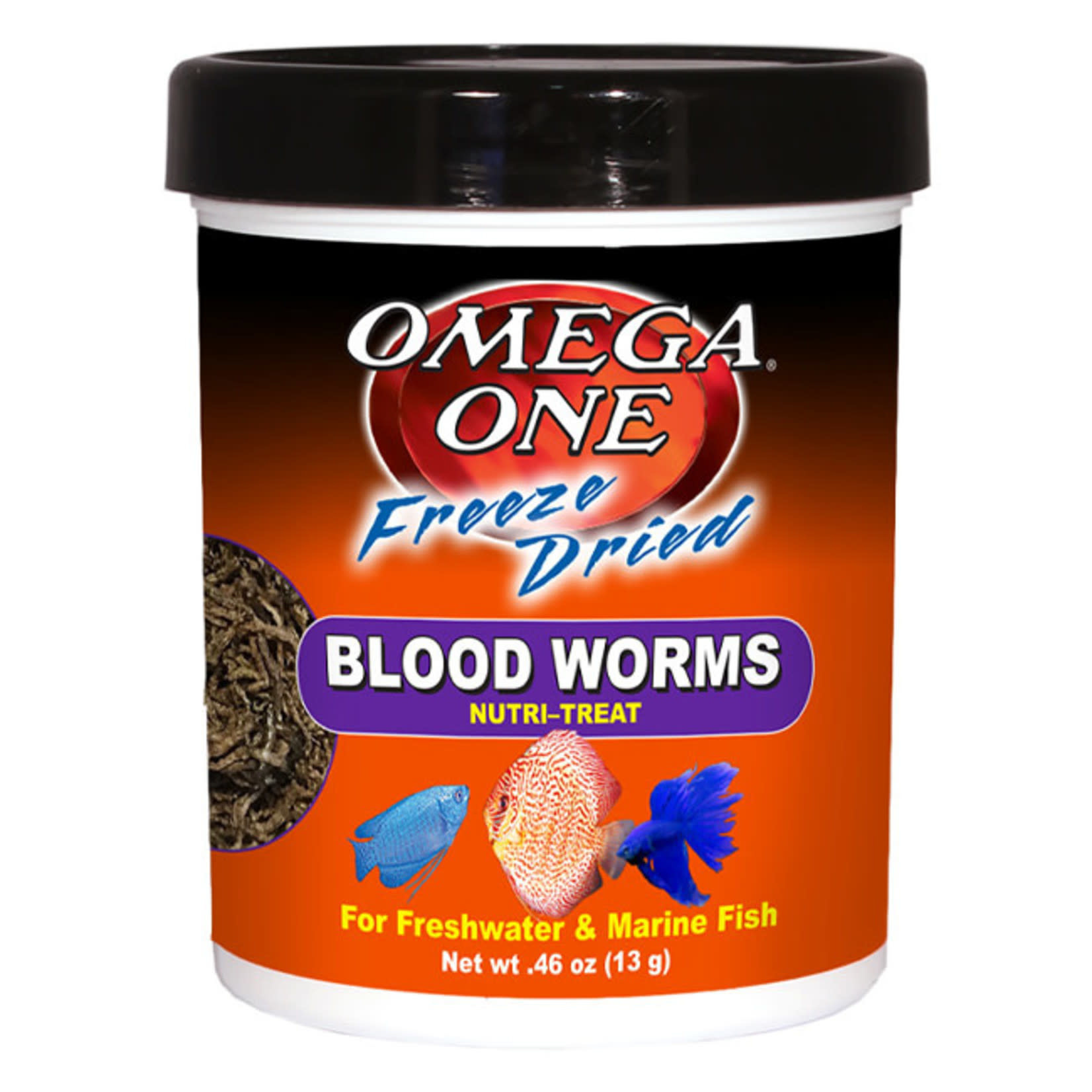 OMEGA FD BLOOD WORMS .46 OZ - The Hidden Reef, Inc