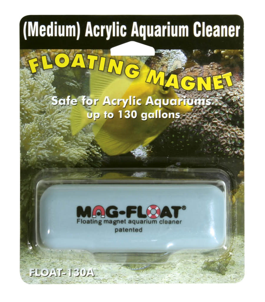 MAG FLOAT ACRYLIC AQUARIUM CLEANER MED - The Hidden Reef, Inc