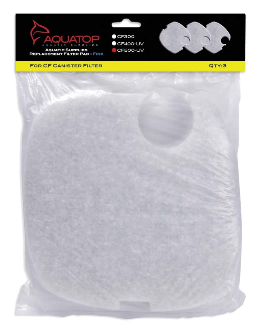 AQUATOP CANISTER REPLACEMENT FINE FILTER PAD CF500 - The Hidden Reef, Inc