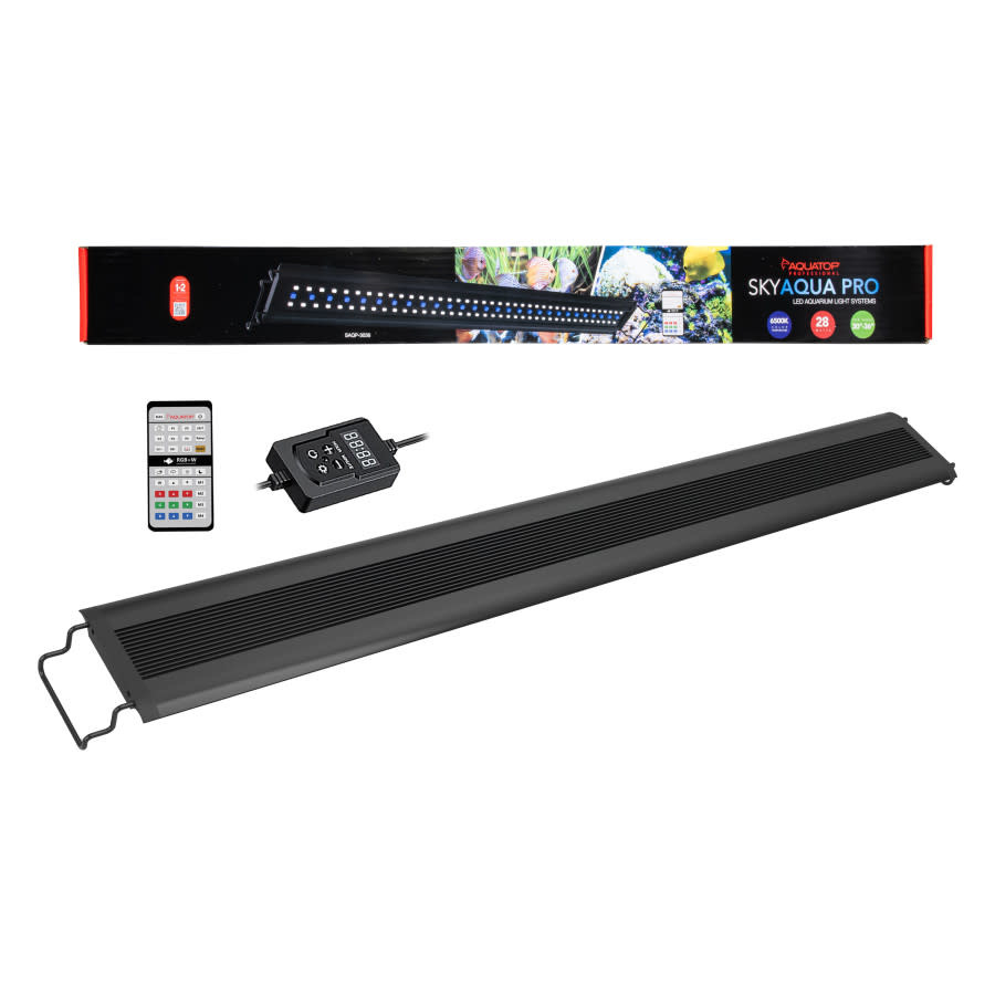 AQUATOP SKYAQUA FIXTURE LED PRO W REMOTE 6500K 30-36" - The Hidden Reef ...