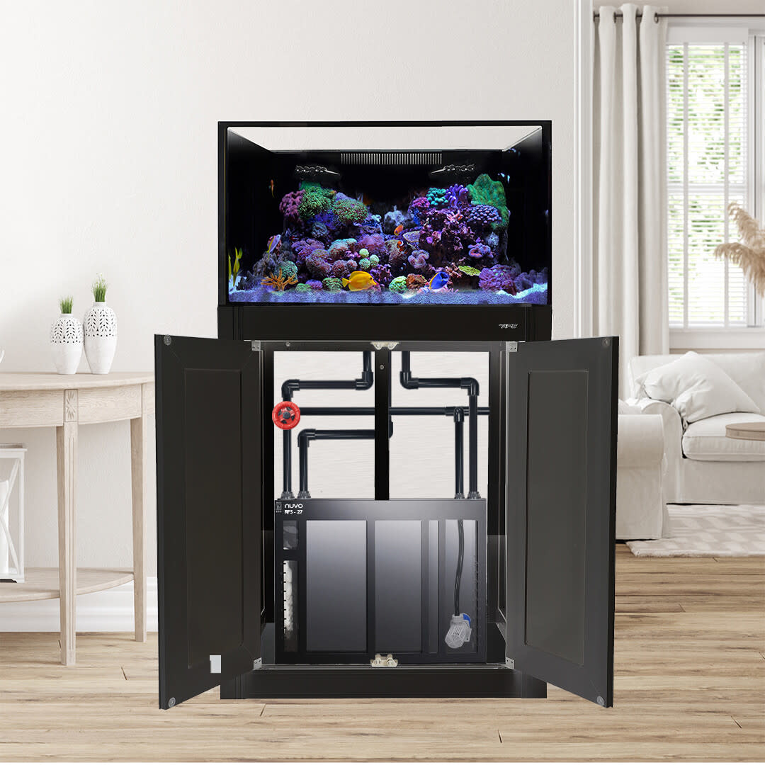 IM EXT 75 AQUARIUM COMPLETE REEF SYSTEM-RFS27 SUMP-MIGHTY XL PUMP ...