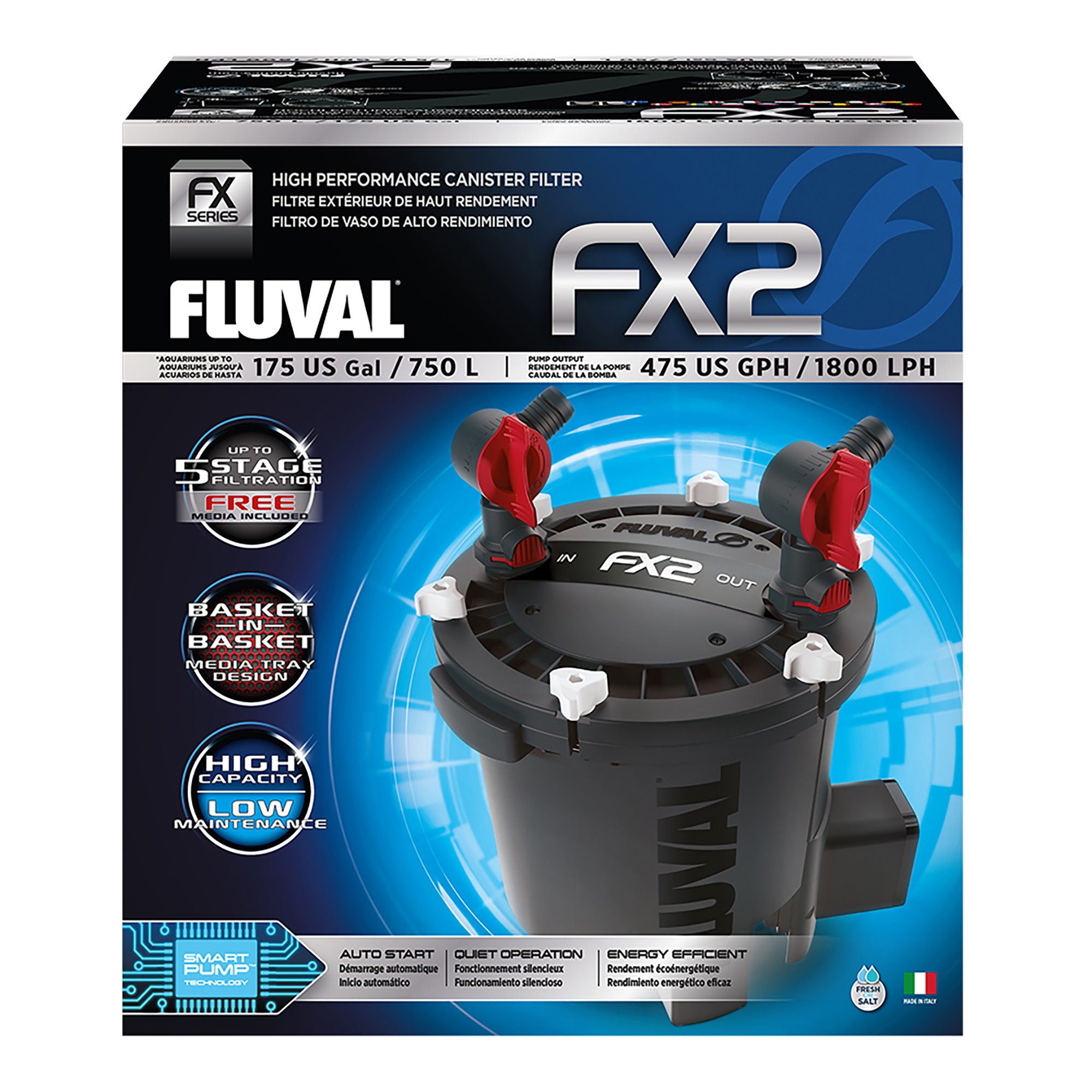 FLUVAL CANISTER FILTER FX2 - The Hidden Reef, Inc