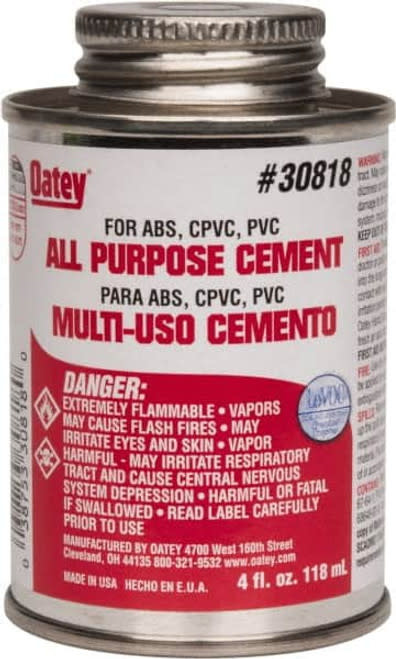 PVC CEMENT PVC 4OZ - The Hidden Reef, Inc