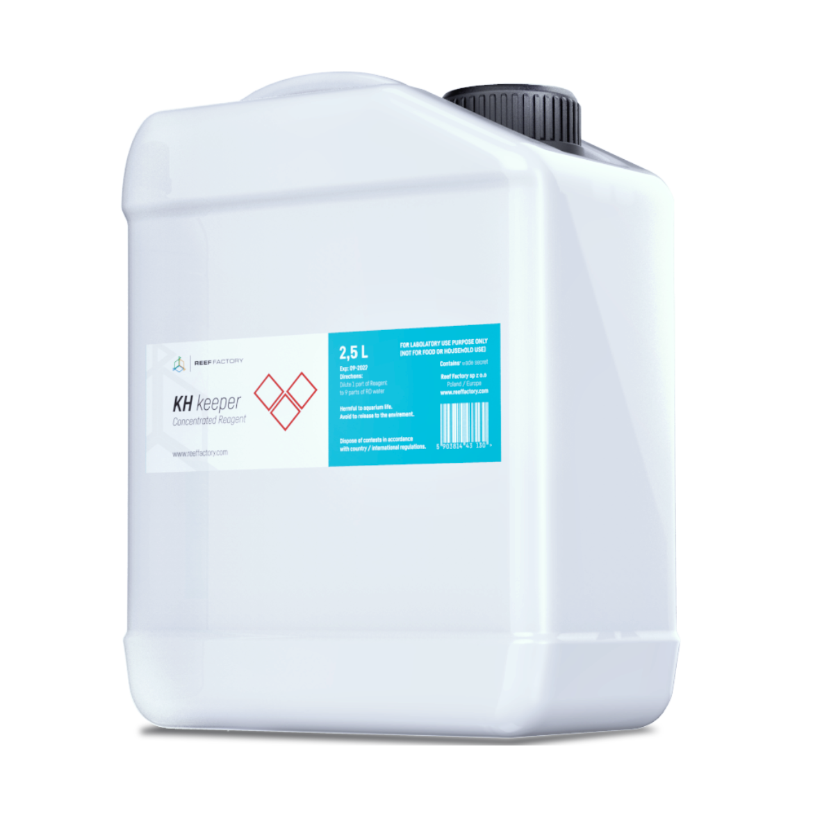 REEF FACTORY REAGENT KH KEEPER CONCENTRATE 2.5 L - The Hidden Reef, Inc REEF FACTORY REAGENT KH KEEPER CONCENTRATE 2.5 L - The Hidden Reef, Inc