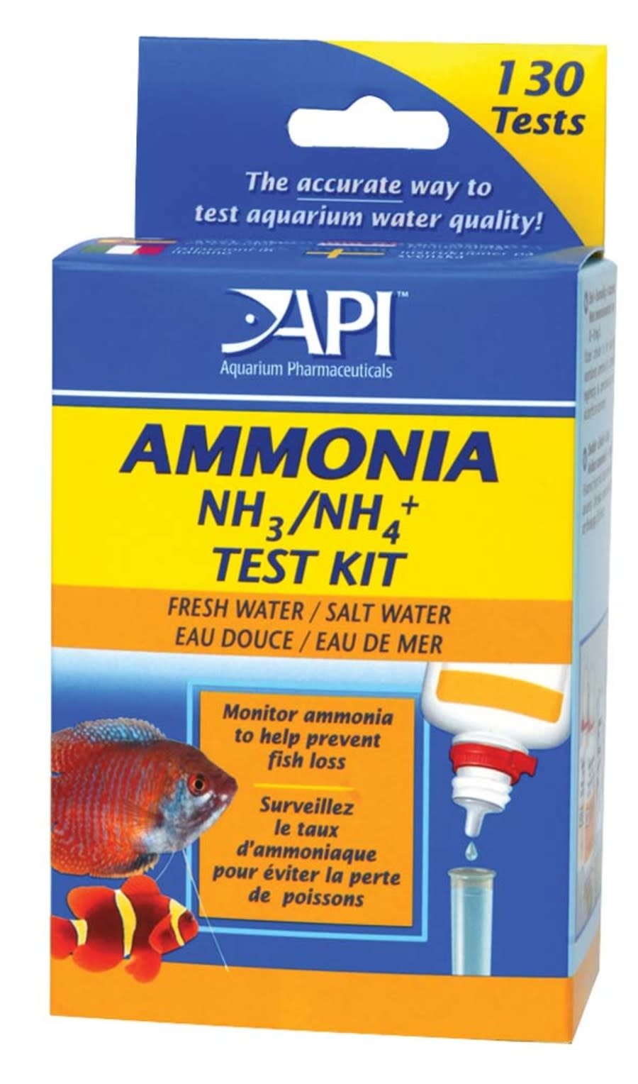 API TEST KIT-FW/SW AMMONIA - The Hidden Reef, Inc