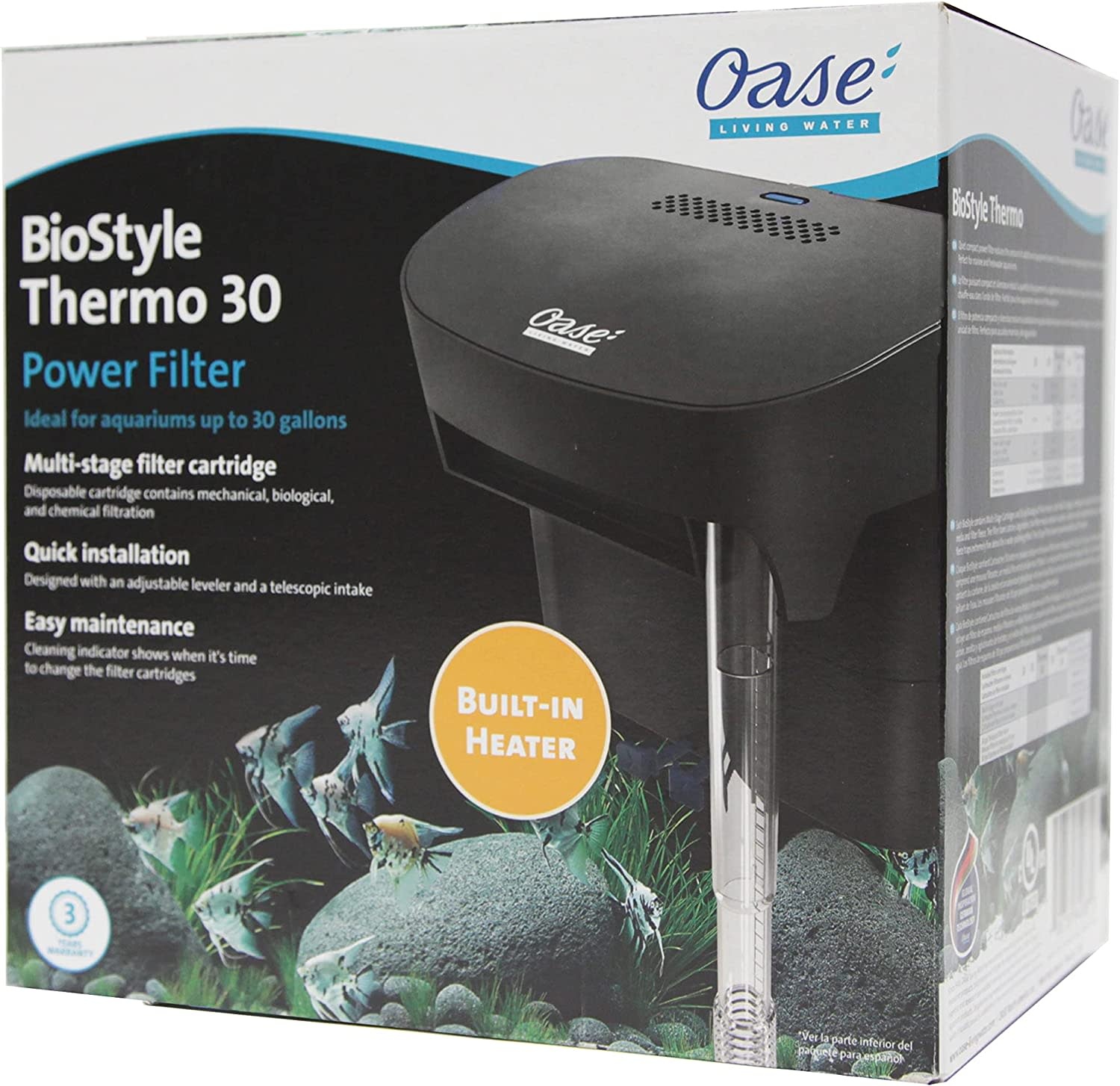 OASE BIOSTYLE HANG ON BACK 30 FILTER GREY - The Hidden Reef, Inc