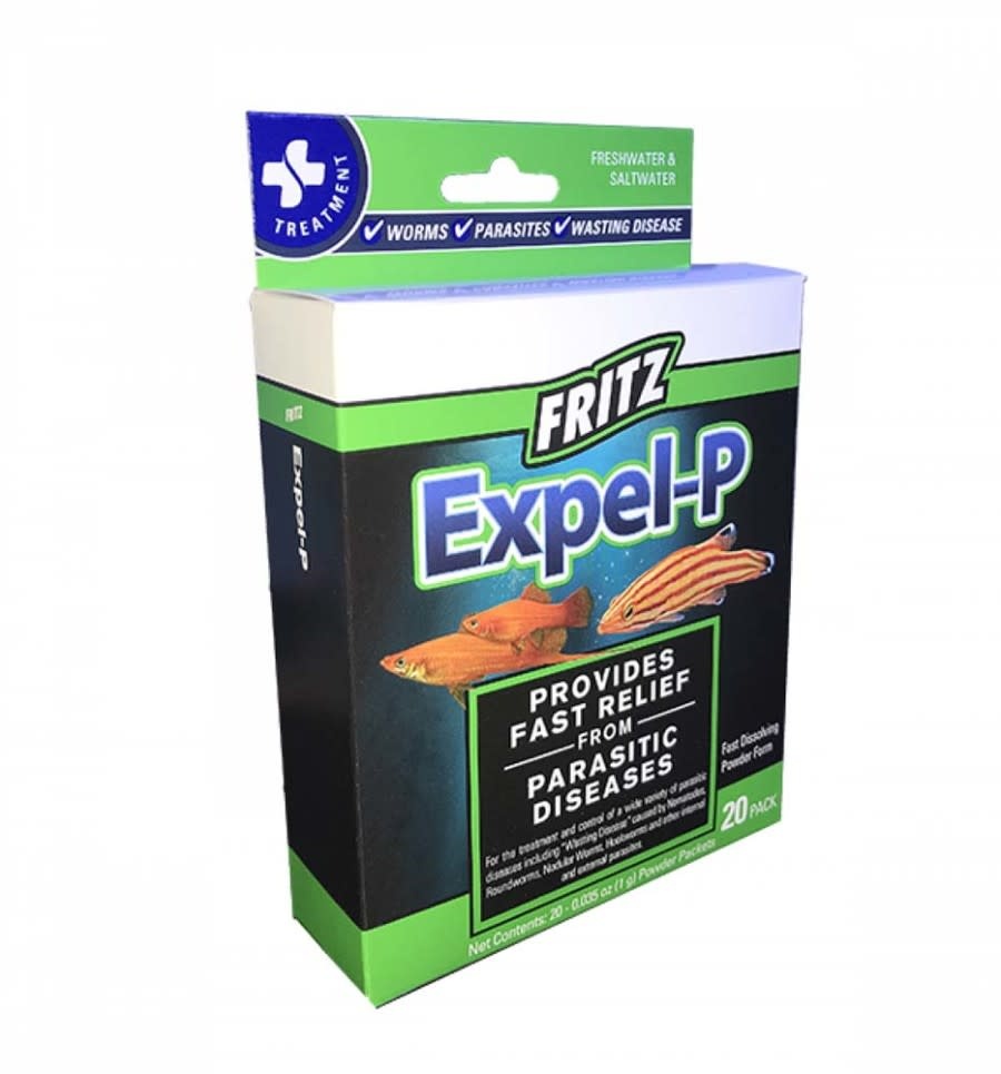 FRITZ MED EXPEL P PARASITE 20 CT - The Hidden Reef, Inc