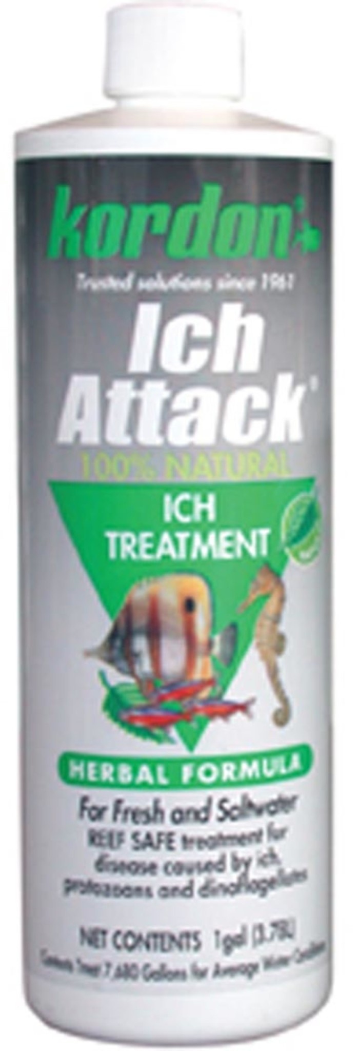 KORDON ICK ATTACK HERBAL 16 OZ - The Hidden Reef, Inc