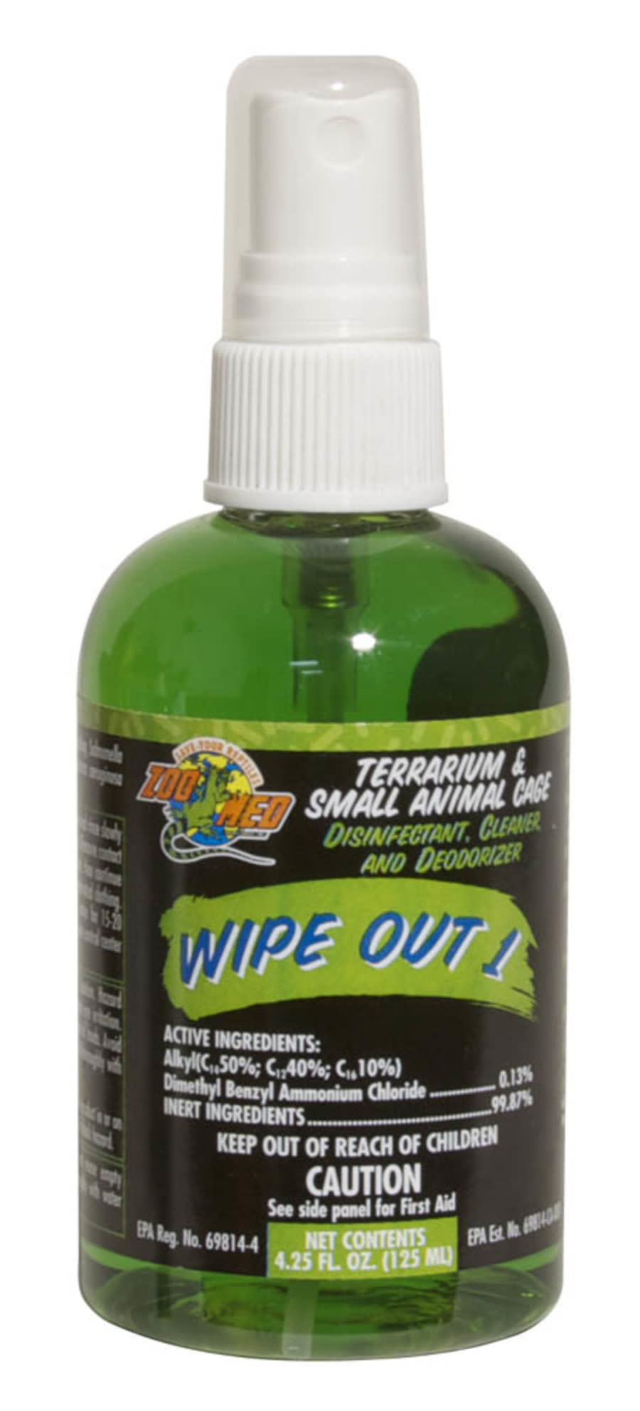 ZOO MED WIPEOUT 1 TERRARIUM CLEANER 4 OZ - The Hidden Reef, Inc
