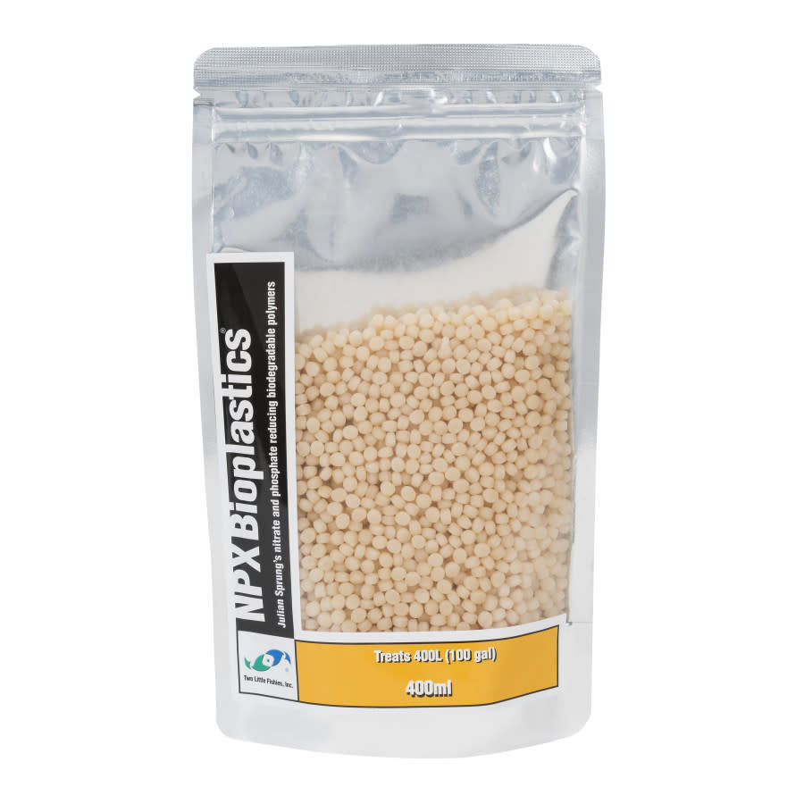 TWO LITTLE FISHIES NPX BIOPLASTIC BIOPELLETS 400 ML - The Hidden Reef, Inc
