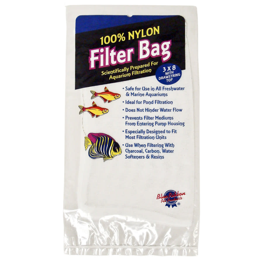 BLUE RIBBON FILTER BAG 3X8 - The Hidden Reef, Inc