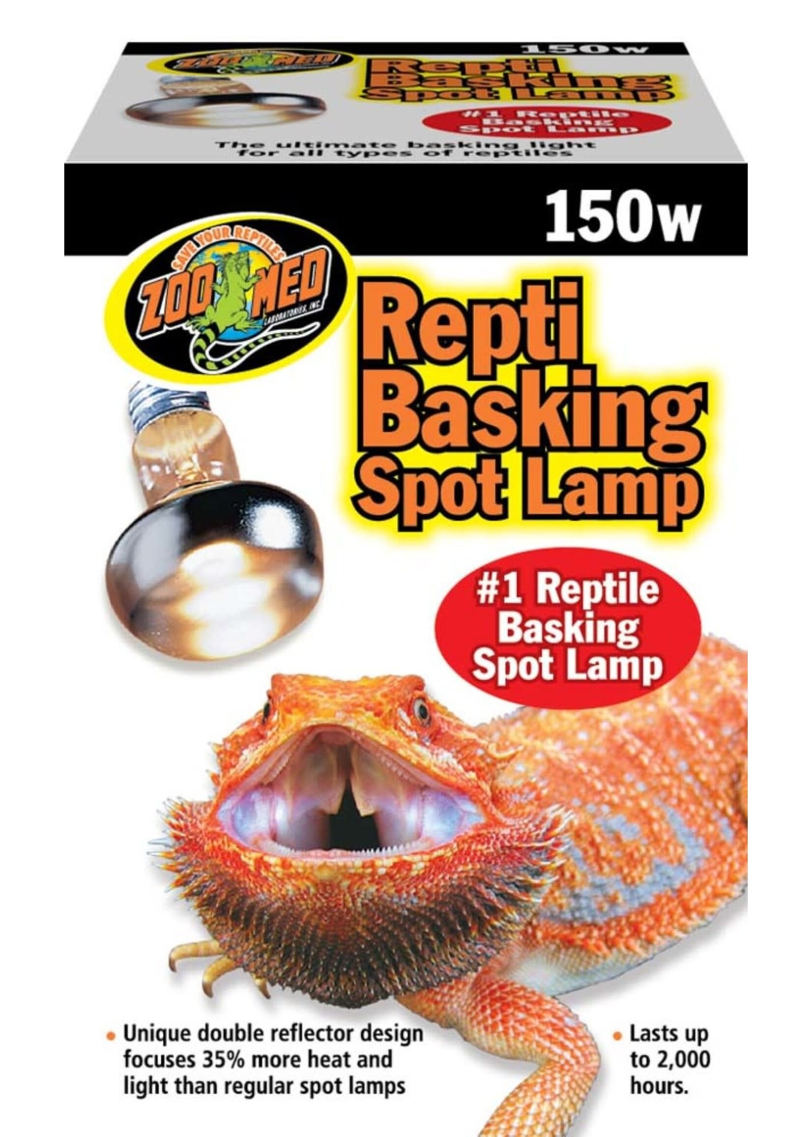 ZOO MED BULB BASKING 150W - The Hidden Reef, Inc