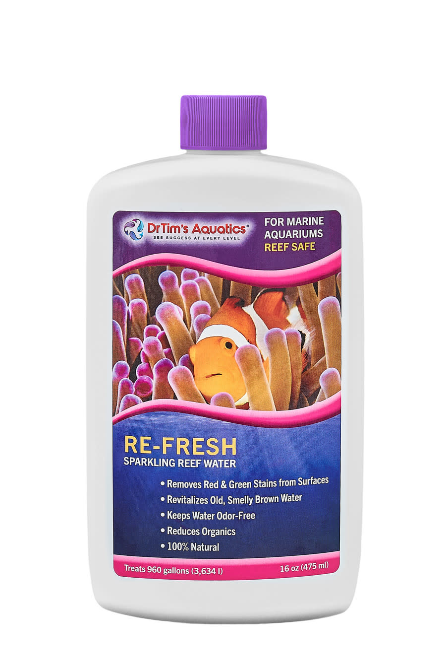 DR TIM'S RE-FRESH REEF 16 OZ - The Hidden Reef, Inc