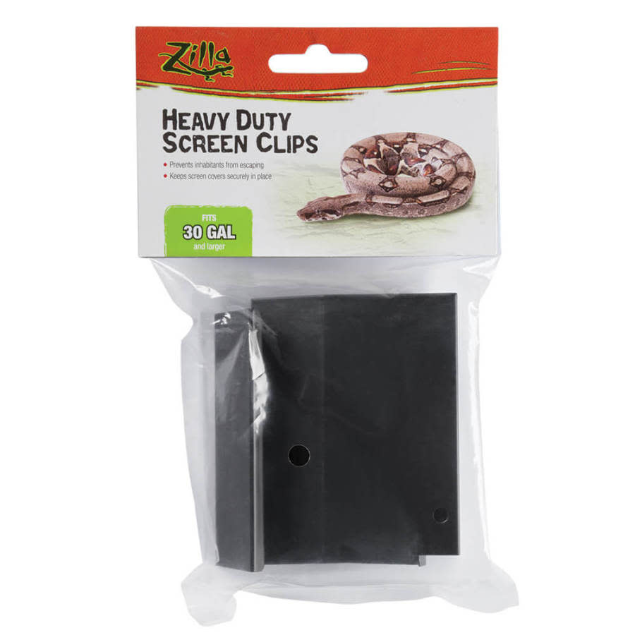 ZILLA COVER SCREEN CLIPS HEAVY DUTY 30 G - The Hidden Reef, Inc
