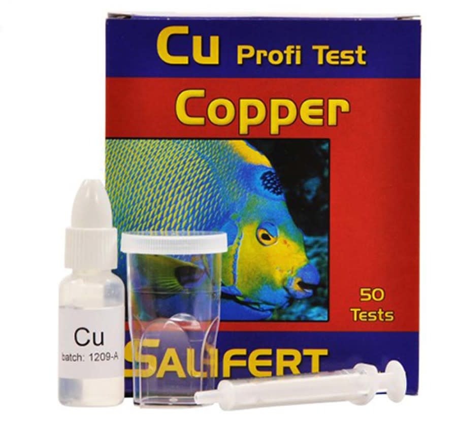 Salifert SALIFERT TEST KIT COPPER 50 TEST - The Hidden Reef, Inc