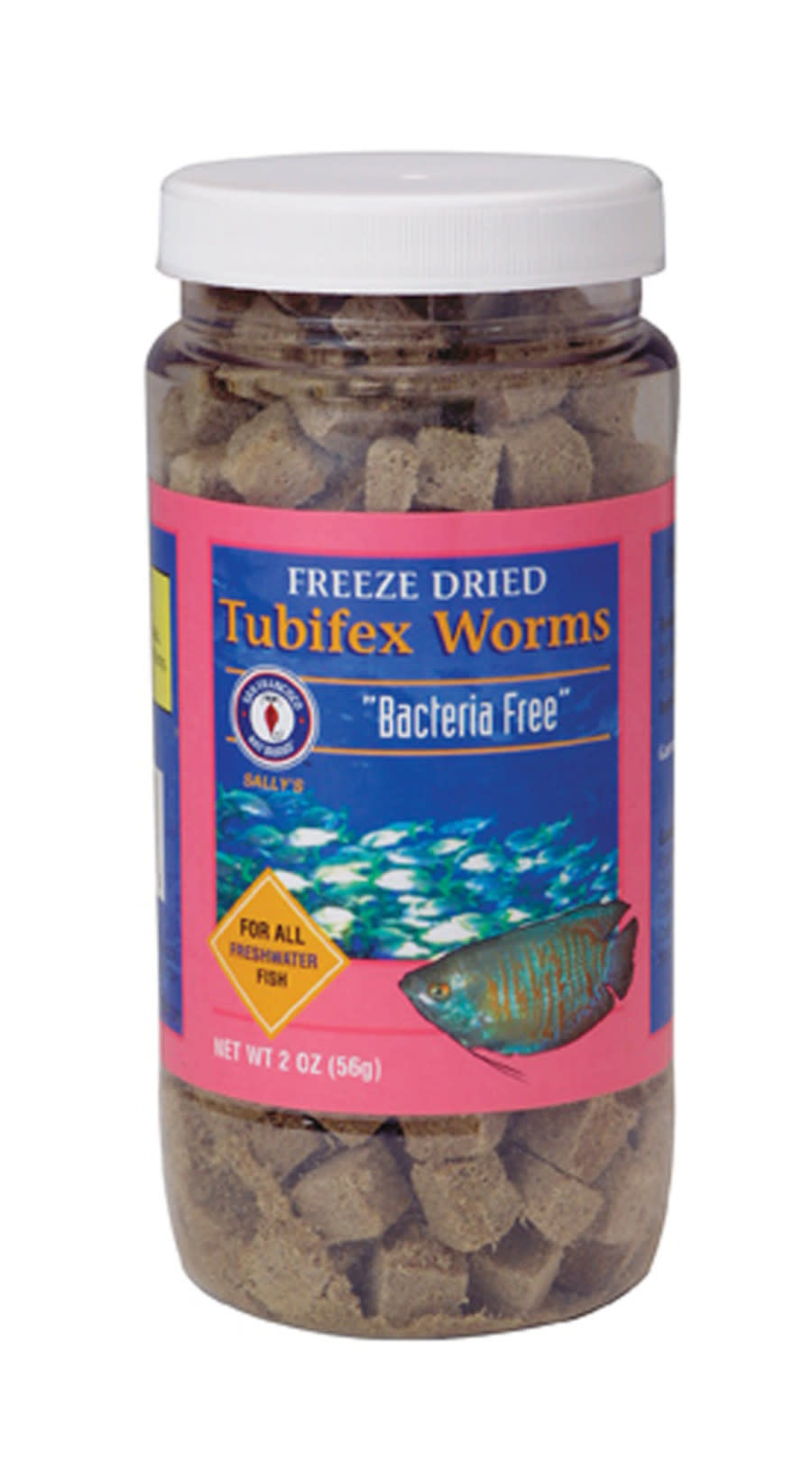 SAN FRANCISCO F.D. TUBIFEX WORMS 56G - The Hidden Reef, Inc