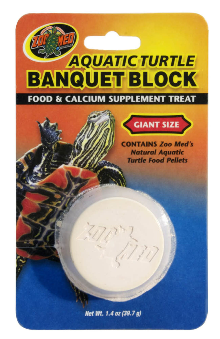 ZOO MED AQUATIC TURTLE BANQUET BLOCK GIANT - The Hidden Reef, Inc