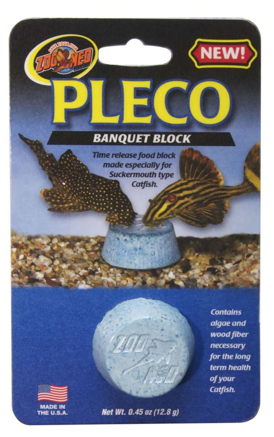 ZOO MED BANQUET BLOCK PLECO 1 PK - The Hidden Reef, Inc