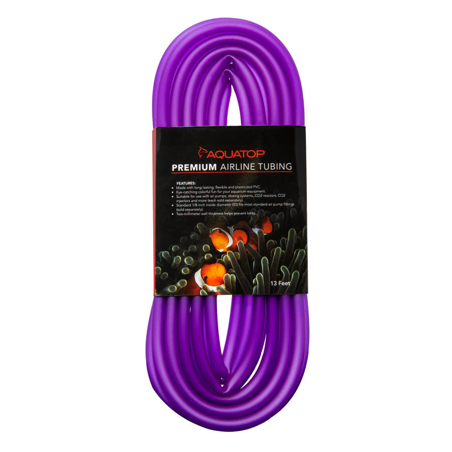AQUATOP AIRLINE TUBING PURPLE 13 FT - The Hidden Reef, Inc