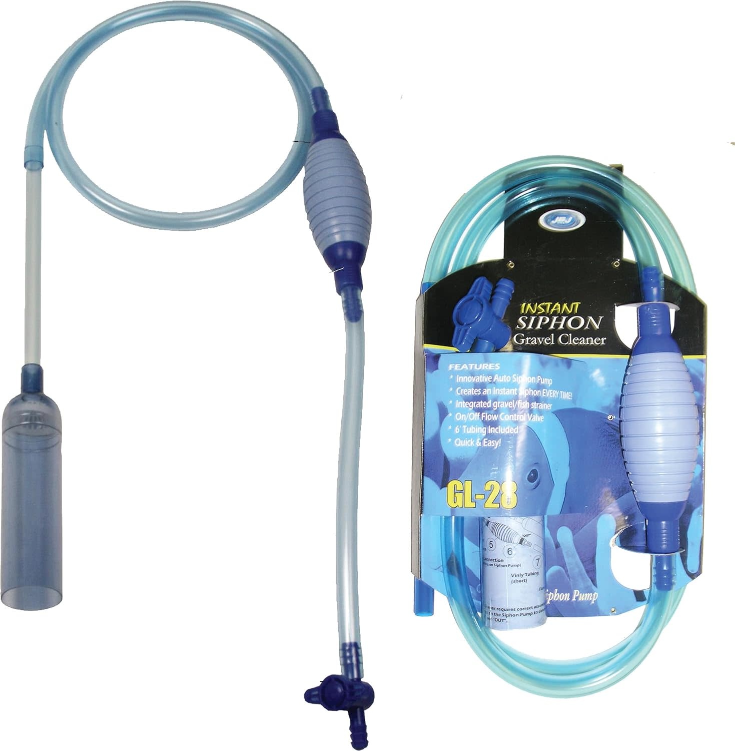 JBJ INSTANT SIPHON GRAVEL CLEANER - The Hidden Reef, Inc