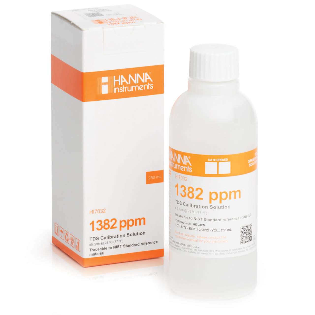 HANNA SOLUTION CALIBRATION TDS 13825MG/L (PPM) 230 ML - The Hidden Reef ...