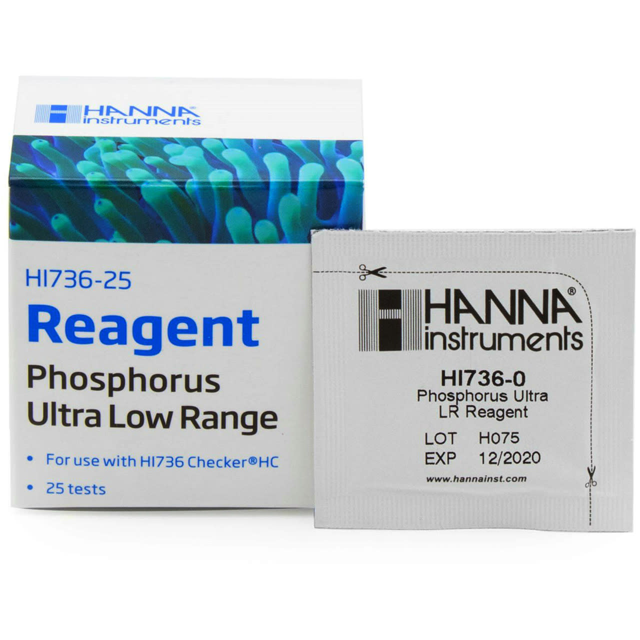 HANNA REAGENT PHOSPHRUS ULTRA LOW RANGE - The Hidden Reef, Inc