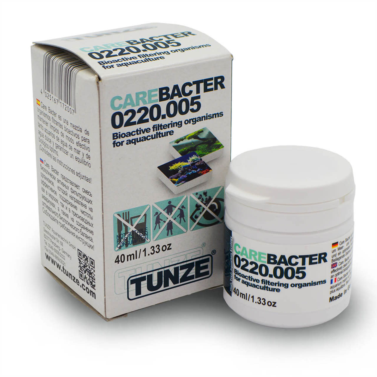 TUNZE CARE BACTER 40 ML 1.33OZ - The Hidden Reef, Inc