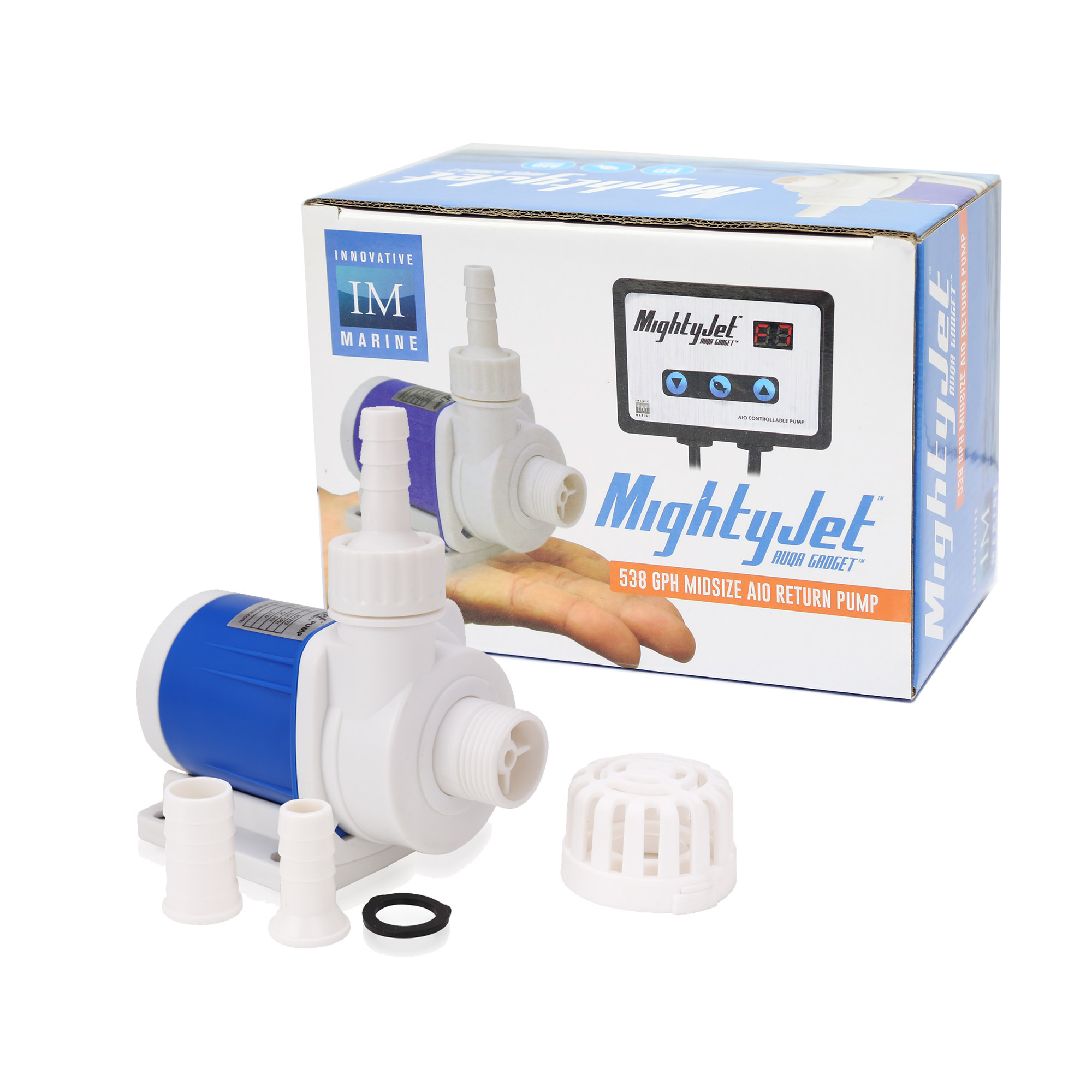 INNOVATIVE MARINE GADGET MIGHTYJET DC RETURN PUMP MIDSIZE 538 GPH - The ...