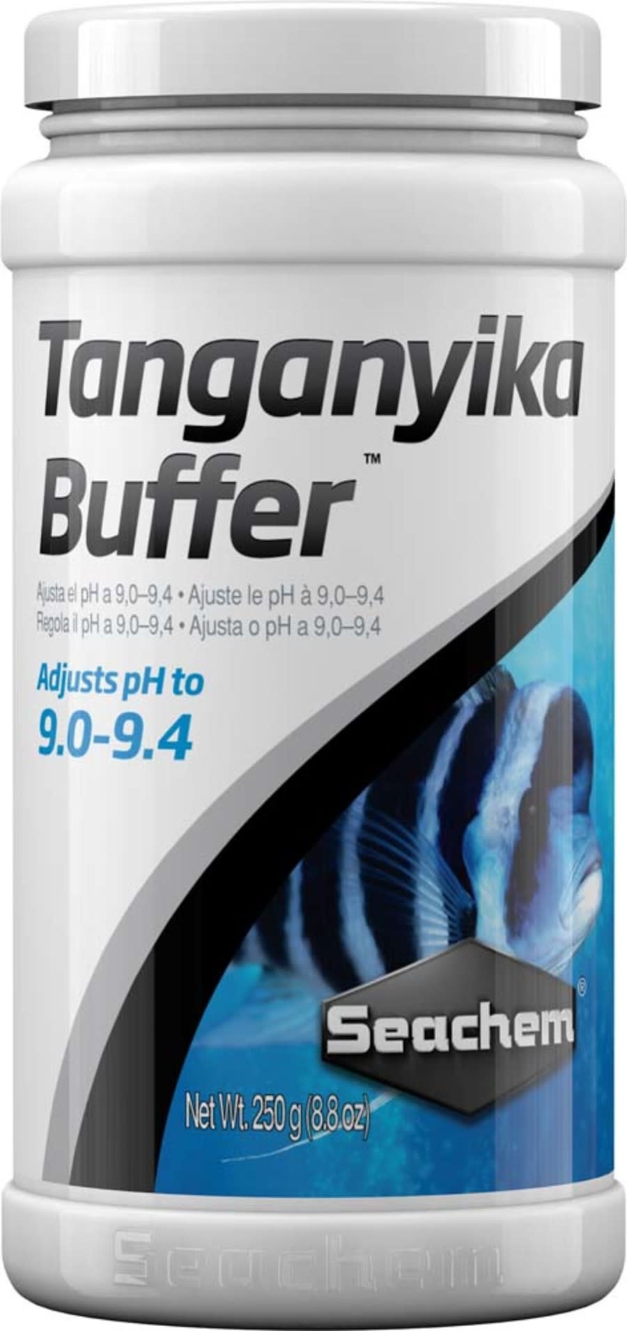 SEACHEM TANGANYIKA BUFFER 250G 9-9.4 PH - The Hidden Reef, Inc