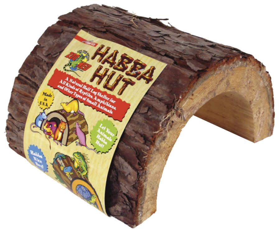 ZOO MED HABBA HUT LOG LARGE - The Hidden Reef, Inc